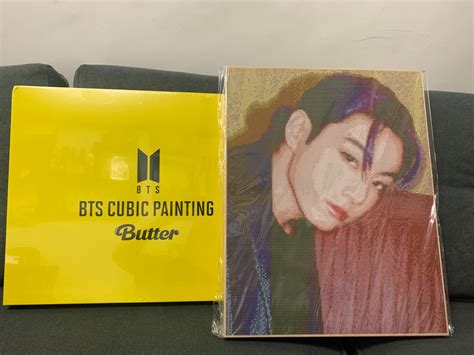 Bts Butter Cubic Painting No Pc Hobbies Toys Memorabilia