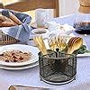 Amazon Dysanvica Rotating Metal Utensil Caddy