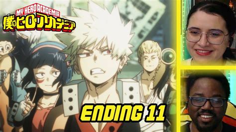 My Hero Academia Ending Reaction Anime Ed Reaction Youtube