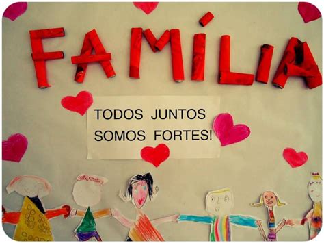 Cartaz Dia Da Familia Educaçao Infantil BRAINCP