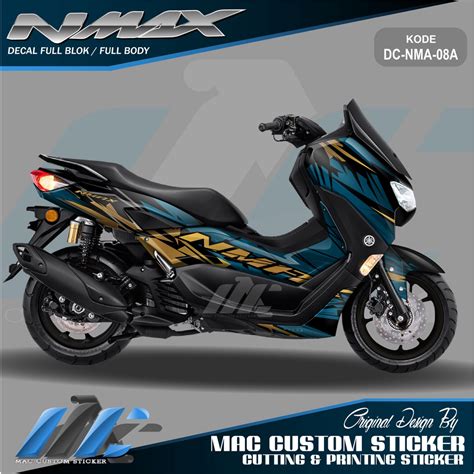 Jual DECAL NMAX 2020 2021 2022 NEW STIKER FULL BLOK NMAX 2020 2022