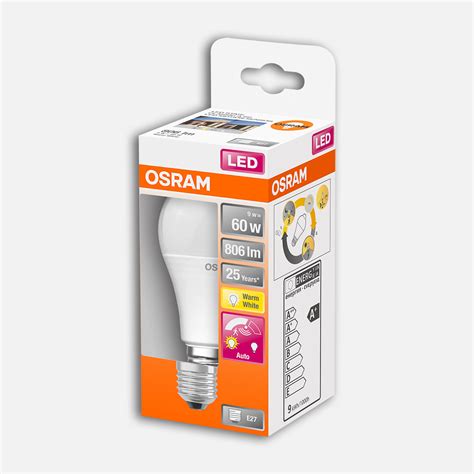 Osram MS60 9 W Sarı Klasik E27 Duy Led Ampul Bauhaus