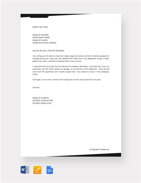 Sample Apology Letter For Wrong Quotation Friend
