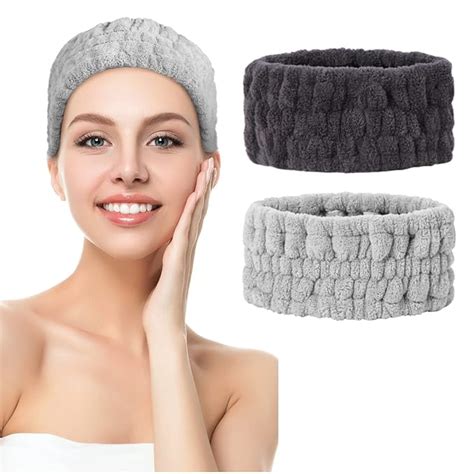 Amazon 2 Pcs Spa Headband For Washing Face Wash Headband Makeup