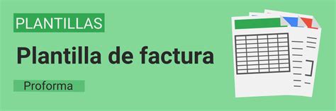 Plantilla De Factura Proforma Descarga GRATIS
