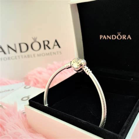 Pulsera Pandora Original Plata S Incluye Estuche Y Bolsa Mercado Libre