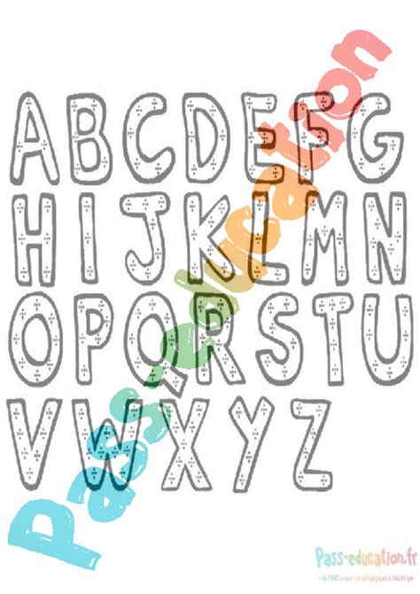 Coloriage gratuit de l alphabet découvrez nos modèles à imprimer pour