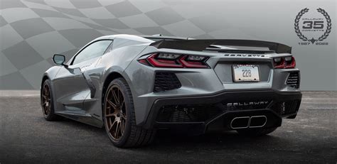 Callaway Supercharged C8 Corvette Stingray Previewed Production Starts