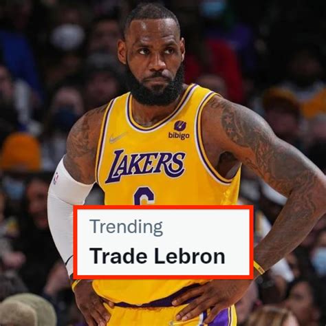 ClutchPoints On Twitter Trade LeBron Is Trending On Twitter After