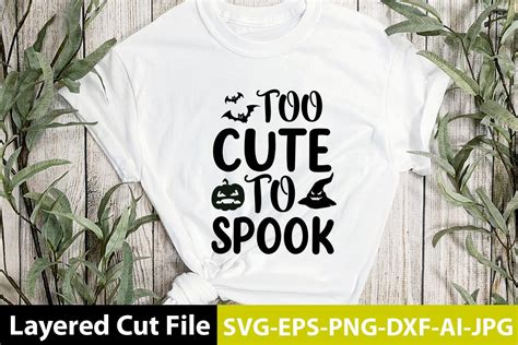 Too Cute To Spook SVG Graphic By Design Crafters Inc Creative Fabrica