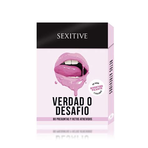 JUEGO DE CARTAS VERDAD DESAFIO RETOS ATREVIDOS Sexitive Diversion