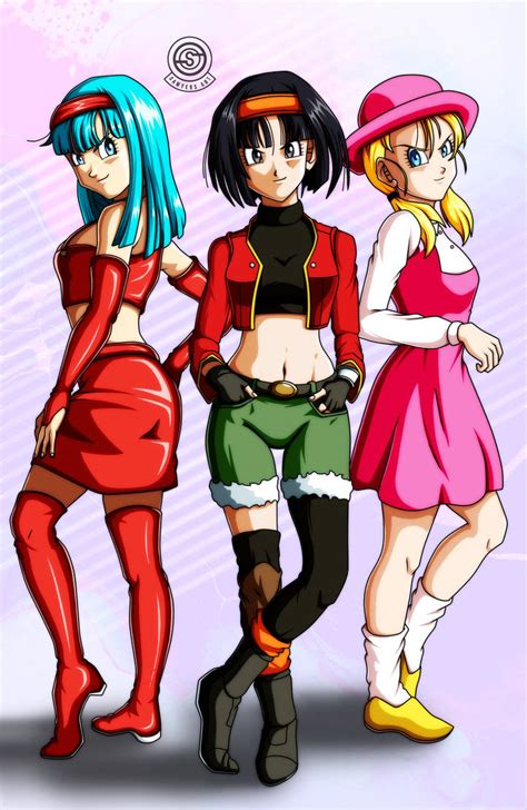 Dragon Ball Bulla X Marron X Pan By Puyasawyer On Deviantart