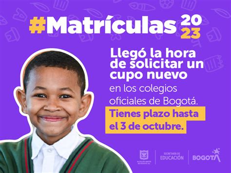 Este 3 De Octubre Finaliza El Plazo Para Solicitar Cupo Nuevo En Un
