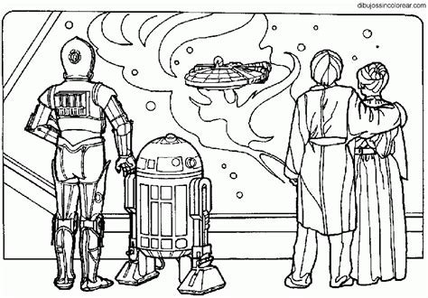 Dibujos De R D Arturito Y C Po Citripio Star Wars La Guerra De