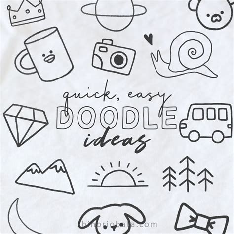 45 Small Quick Doodles To Draw When Bored 58 OFF