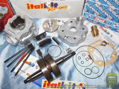 Pack ITALKIT Racing 75cc Ø47 6mm mono segment with 42 stroke