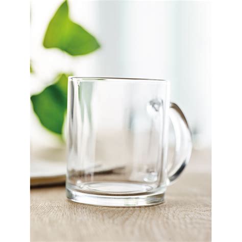 Mo Taza De Cristal Transparente Para Sublimaci N Ml