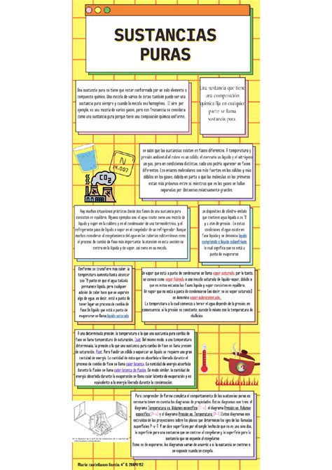 Sustancias Puras Infografia Ingenieria Electromecanica Studocu