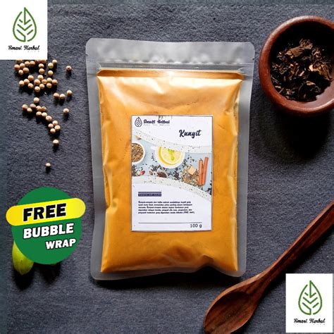 Jual BUBUK KUNYIT 100 GRAM BUMBU DAPUR Shopee Indonesia