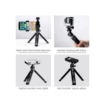 Fotopro SY 390 Pocket Tripod 1 Section Black