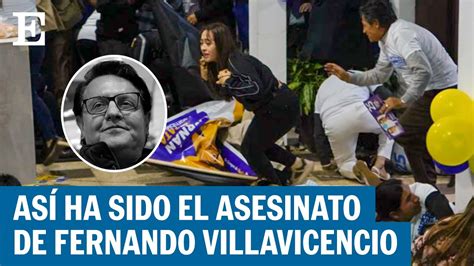 ECUADOR Reconstrucción del asesinato de Fernando Villavicencio