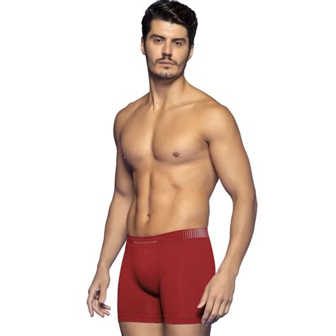 Cueca Boxer Adulto Sem Costura Microfibra Selene 11070 Submarino