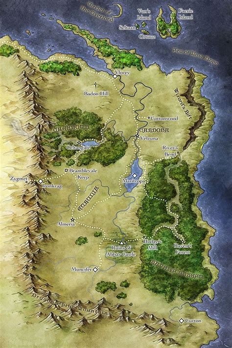 24 Amazing Homemade Dungeons Dragons Maps Artofit