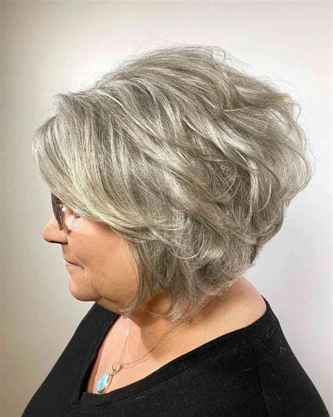 Freche Frisuren für graue Haare ab 60 Diese Looks lieben wir