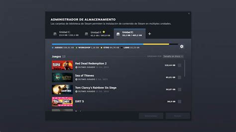 La nueva versión de la página de descargas de Steam ya está disponible