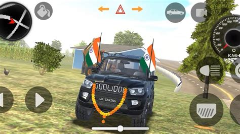 BLACK MAHINDRA SCORPIO INDIAN CAR SIMULATOR 3D GAMEPLAY OFF ROAD
