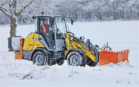 How To Outfit A Compact Wheel Loader For Winter And Snow Work Compact