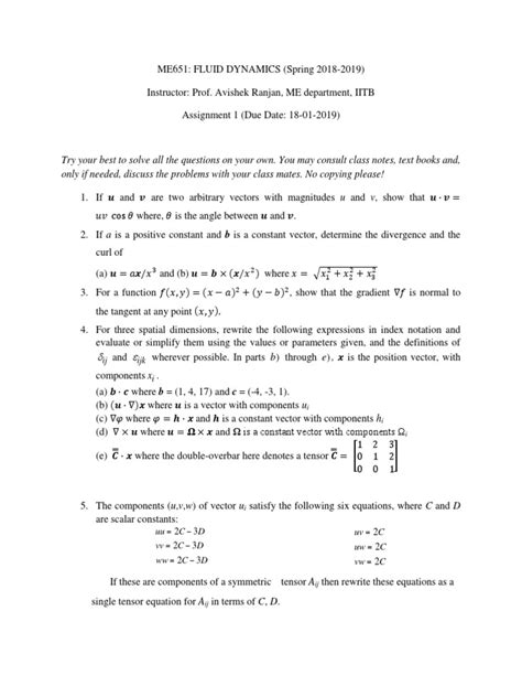 assignment 1 pdf pdf tensor euclidean vector