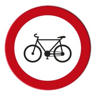 ENTRADA PROHIBIDA A CICLOS Marve Señalización y Seguridad