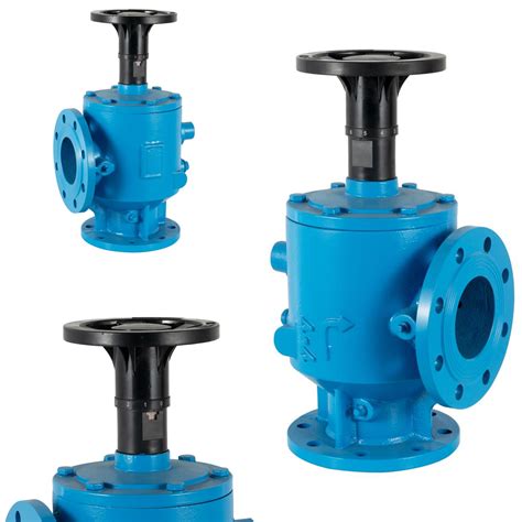 Ansi Standard Dn Pn Ductile Iron Body Flange End Angle Type Flow
