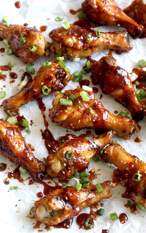 Spicy Miso Glazed Chicken Wings Season With Spice