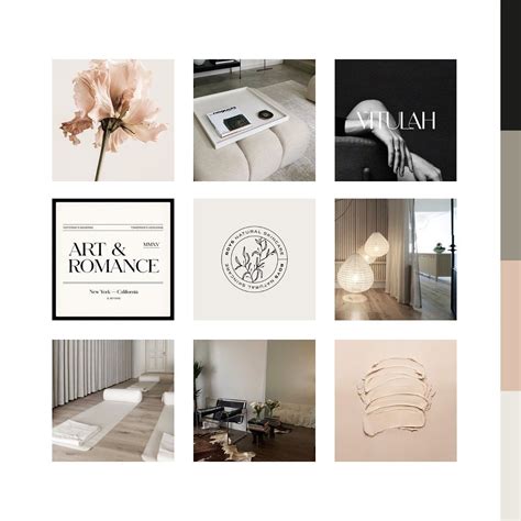 Modern Feminine Mood Board Design By Lindsay Mariko Design In 2021