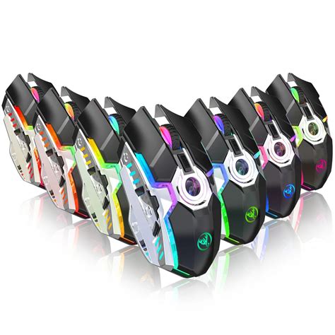 Rat N Inal Mbrico Profesional Para Juegos Dispositivo Ptico LED RGB USB