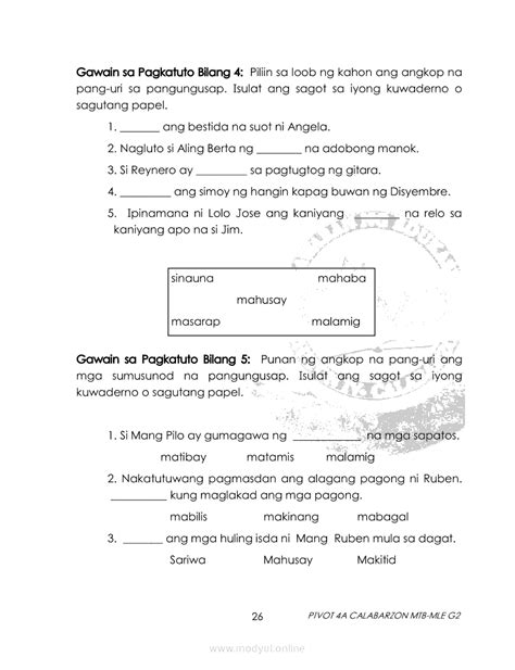Mtb Mle Module Quarter Grade Modules