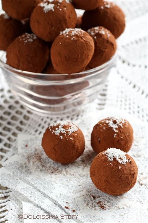 Tartufi Al Cocco Senza Cottura Le Ricette Di Dolcissima Stefy