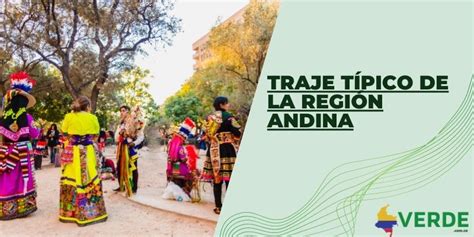 Traje típico de la región Andina Colombia Verde