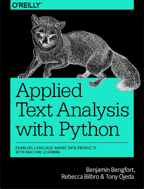 solution applied text analysis with python enabling language aware data products with machine