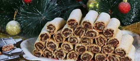 Recept za krskave rolnice od oblandi sa ukusnim filom od čokolade