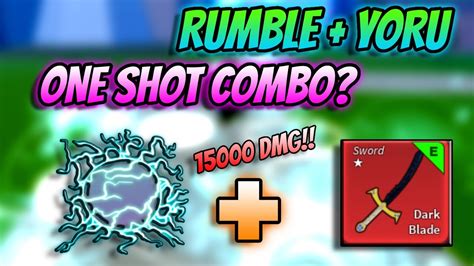 This Rumble Yoru Combo Is Super OP In Blox Fruits YouTube
