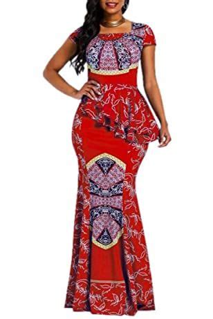 Robe de gala africaine HD imprimée de cire pour femme Broderie
