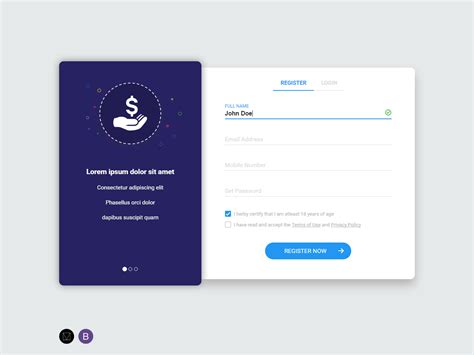 Free Google Material Design Html Login Template By Mohamed Abdelhady On