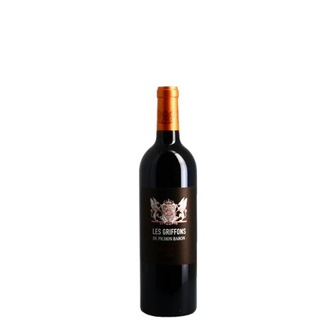Château Pichon Baron Les Griffons 2017 Rouge Bordeaux Pauillac 75cl