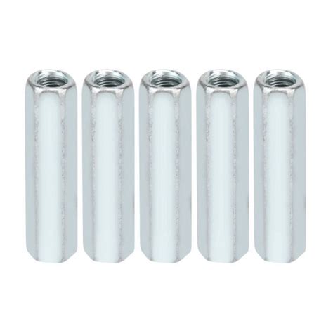 Écrou d accouplement hexagonal coupleur de tige filetée en acier au