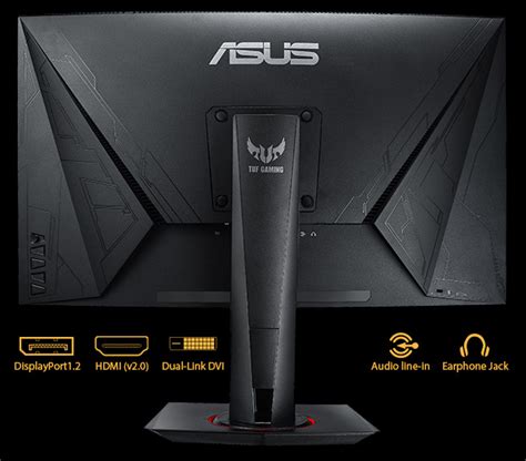 Asus TUF VG27VQ 27 FHD 165Hz Curved Gaming Monitor Galaxy Pk
