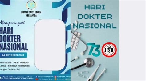 Link Twibbon Hari Dokter Nasional Rayakan Hut Ke Ikatan