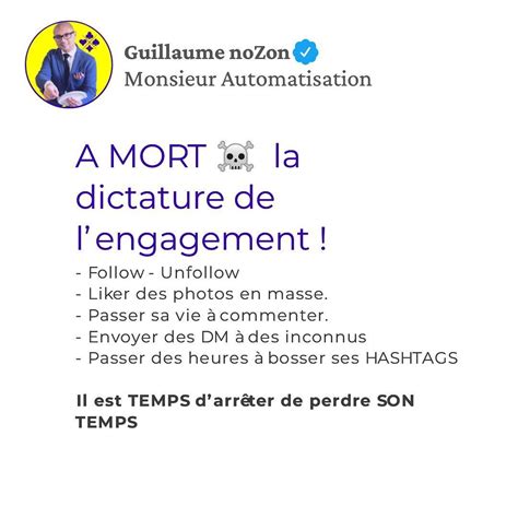 Mort à la DICTATURE de lengagement STOP aux techniques de